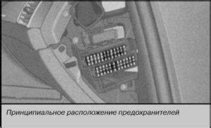 Предохранители Ауди А6 С6 и реле с назначением и описанием схем блоков