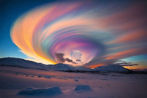 Polar Stratospheric Clouds Ai Generated Free Images And Icons With