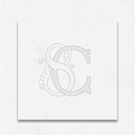Cs Monogram Etsy