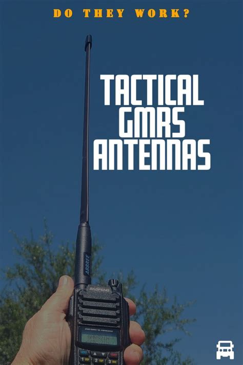 Do Tactical GMRS Antennas Work Review Of Abbree AR Folding Antenna Handheld Ham Radio