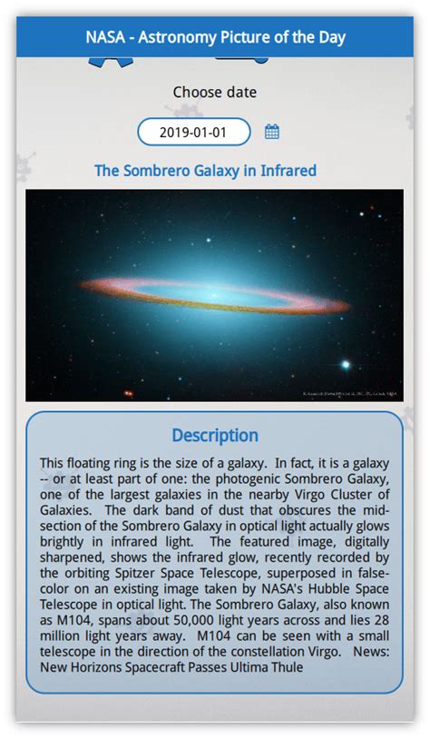 qt qml and felgo tutorial nasa astronomy picture of the day app for