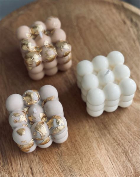 Свечи бабл Свечи ручной работы Самодельные свечи Свеча