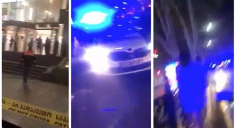 გალერეა თბილისში ევაკუაციაა გამოცხადებული