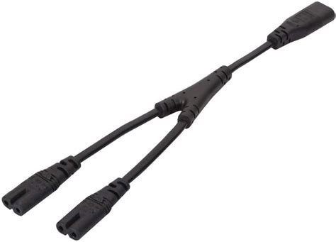 Amazon Com LBSC IEC C To X C Y Split AC Power Cord IEC Figure Male To Female In