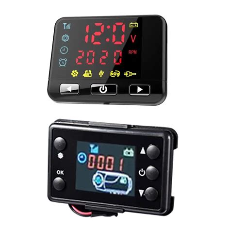12v 24v 디젤 에어 히터 Lcd 모니터 스위치 타이밍 시작 또는 중지 자동차 디젤 에어 히터 자동차 액세서리 자동차