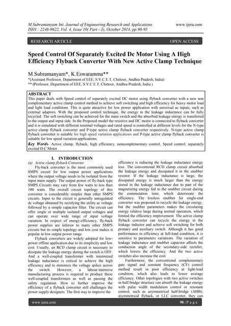 Types Of Snubber Circuits Design Of Snubber For Flyback Converter Simulation In Matlab