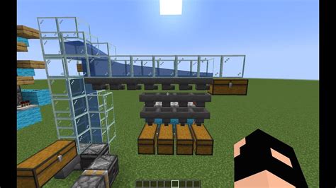 Automatisches Lagersystem Minecraft Tutorial Youtube