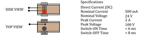 Developed Electrical Switch With Tested Electrical Load Download Scientific Diagram