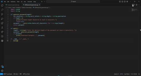 worked on password generator for codsoft prashant ray posted on the