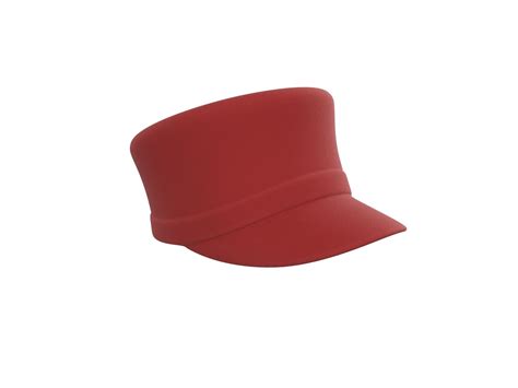 Red Cap 3d Model Cgtrader