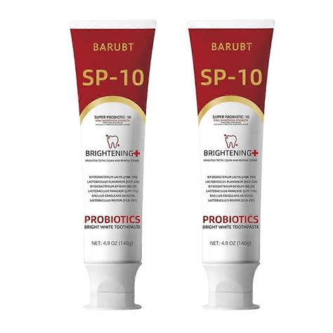 Sp10 Probiotic Toothpaste Super Probiotic Toothpaste Fruugo Uk