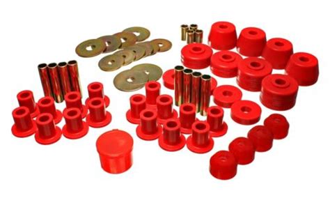 Energy Suspension Hyper Flex System Red For 81 85 Dodge W350 518102r