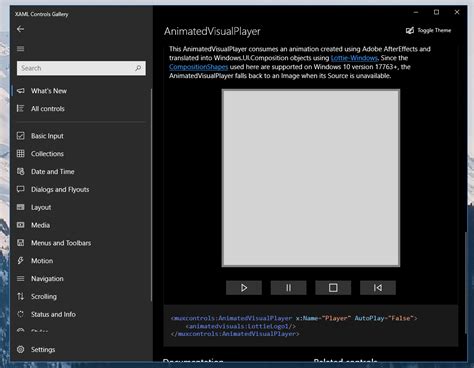 Animatedvisualplayer Doesn T Correctly Fallback On Rs Issue Microsoft Winui Gallery