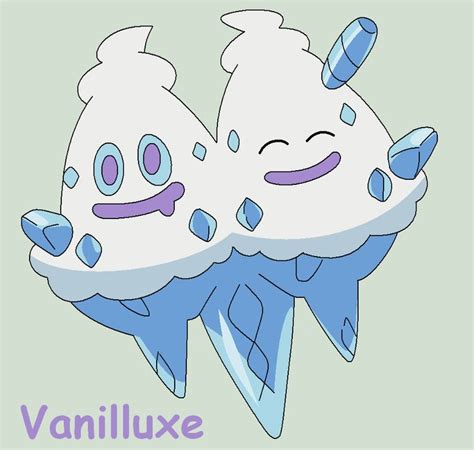 584 Vanilluxe Pokemon Teams Pokemon Art Pokemon Fan