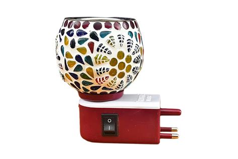 PROMISIVE Kapoor Dani Electrical Camphor Diffuser Best Gift Pooja Item For Temple Ceramic
