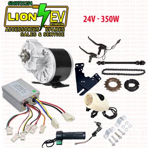 Buy E Cycle Conversion Kit Accessories Electric Cycle Spare Parts At