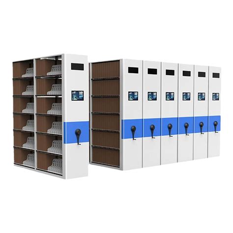 乐冉智慧档案室rfid智能密集柜恒温环控文件柜十防档案柜密集架