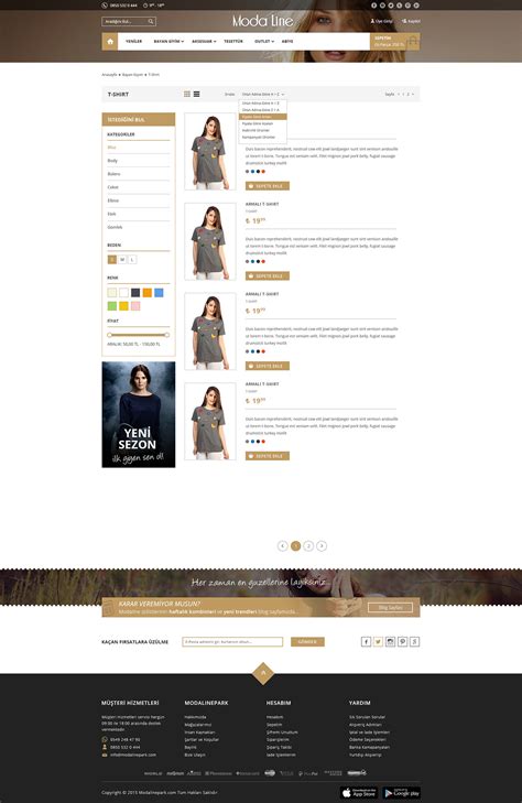 Free Fashion E Commerce Template Behance