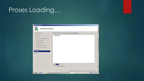 DHCP Server Pada Windows Server 2008 PPT