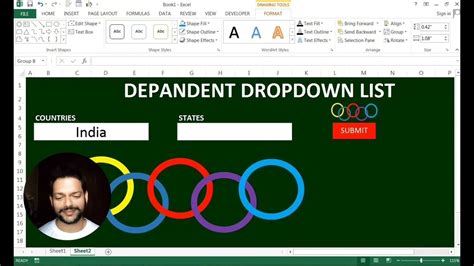 Dependent Drop Down List In Excel Tutorial एक्सेल ट्यूटोरियल में आश्रित