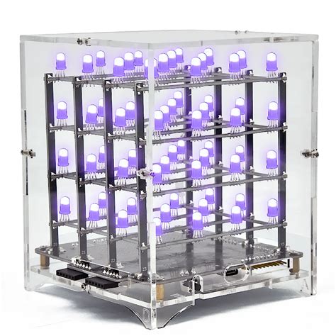 X X RGB LED CUBE Kit For Arduino Keyestudio KS