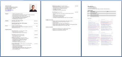 Detail Contoh Cv Word Template Koleksi Nomer