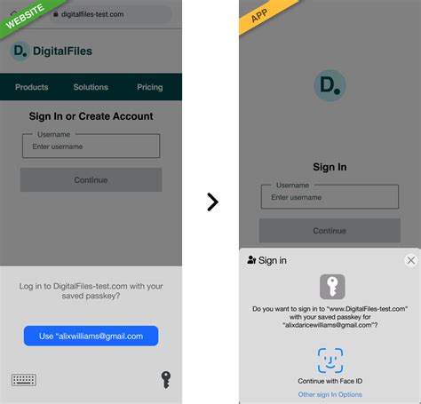 Use Passkeys Created On Websites To Sign Into Apps And Apps To Websites FIDO Alliance