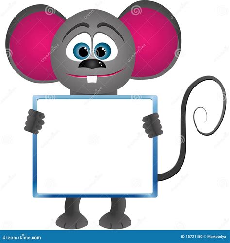 Mouse With Frame Stock Vector Illustration Of Mouse