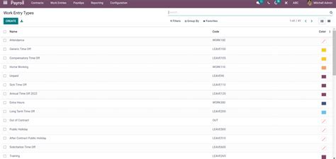 Work Entries Management With Odoo Payroll Module