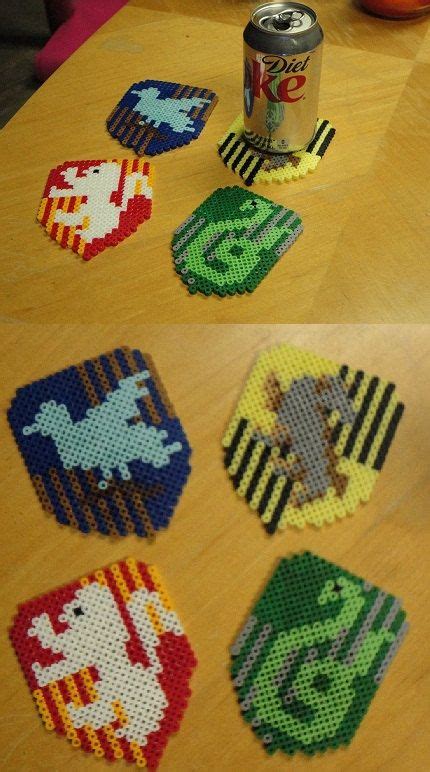 Harry Potter Perler Bead Coasters A Must For Any Harry Potter Fan