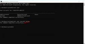 How To Change Windows 10 Password Via CMD