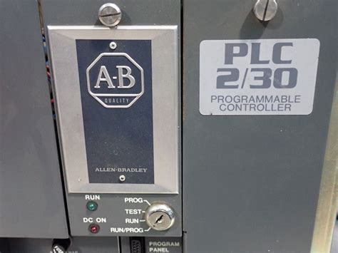 Used Allen Bradley Plc2 30 Programmable Controller Hgr Industrial