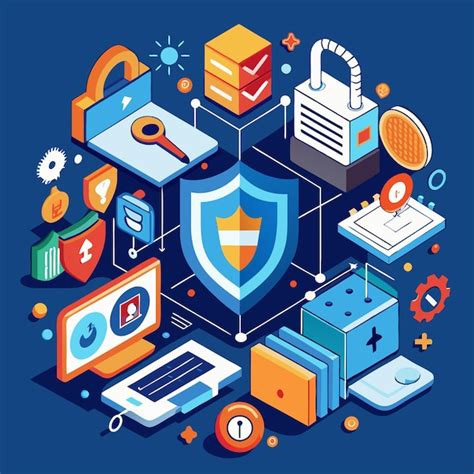 Cyber Security Design Premium Ai Generated Image