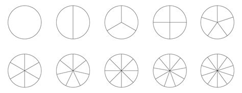 Blank Pie Chart 3 Sections