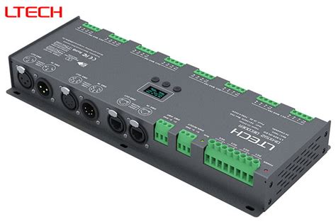 Channel DMX Decoder XLR RJ LED Lighthouse