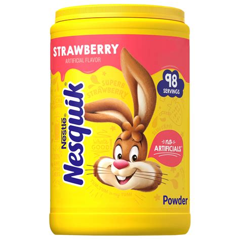 Nesquik Strawberry Powder Drink Mix 41 976 Oz