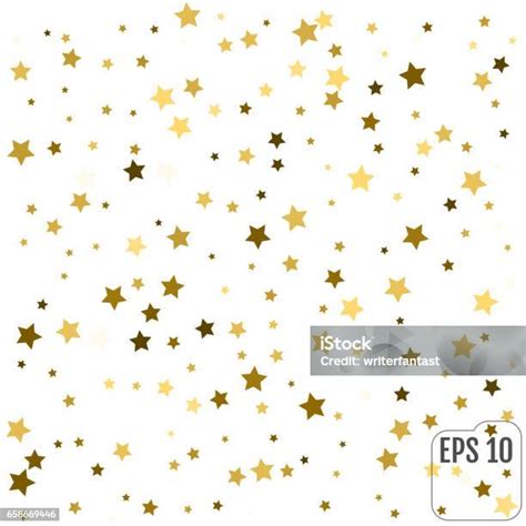 골드 노란색 별이 빛나는 배경입니다 벡터 색종이 스타 배경 패턴입니다 별 빛 밤 황금 별 빛 카드 색종이 혼란 장식가을 금 금속에 대한 스톡 벡터 아트 및 기타 이미지