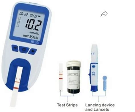 Semi Automatic Digital Hemoglobinometer Optical Hemoglobin Meters At