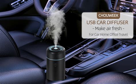 Chouweek Car Diffusers For Essential Oils Usb Car Scent Air Humidifier Diffuser