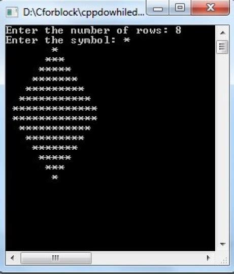 C Program For The Diamond Pattern Using Loops Code For Java C