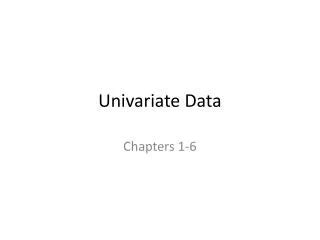 Ppt Understanding Univariate Bivariate And Multivariate Data Analysis Powerpoint Presentation