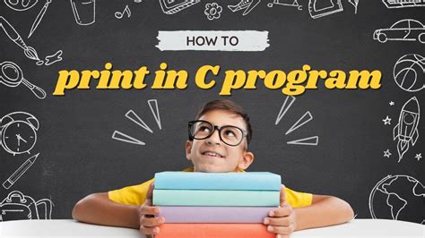 How To Print In C Program Youtube