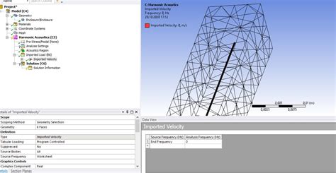 Acoustic Analysis Force Apply