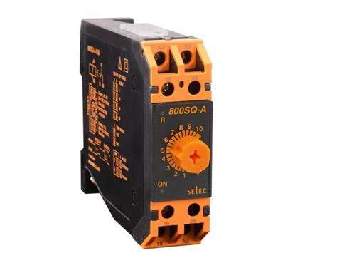Selec Analog Timer On Delay 230v Ac And 24v Ac Dc Model Name Number