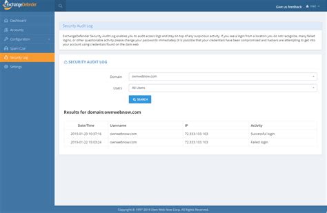 Introducing ExchangeDefender Security Audit Logs ExchangeDefender Blog