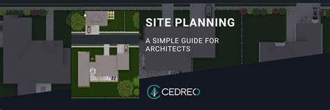 simple architectural site plan