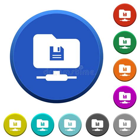 Buttons With Save Icon Stock Vector Illustration Of Website 6744193
