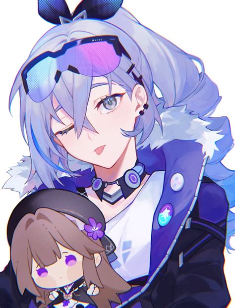 Silver Wolf And Herta Honkai And More Drawn By Akq Swhrta Danbooru