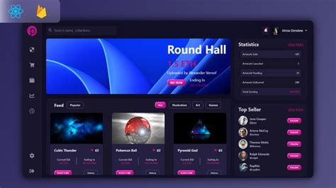 Modern Dashboard Using ReactJs And Firebase Cloud Storage Comidoc