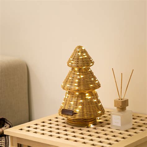 라탄 크리스마스 트리 감도 깊은 취향 셀렉트샵 29cm